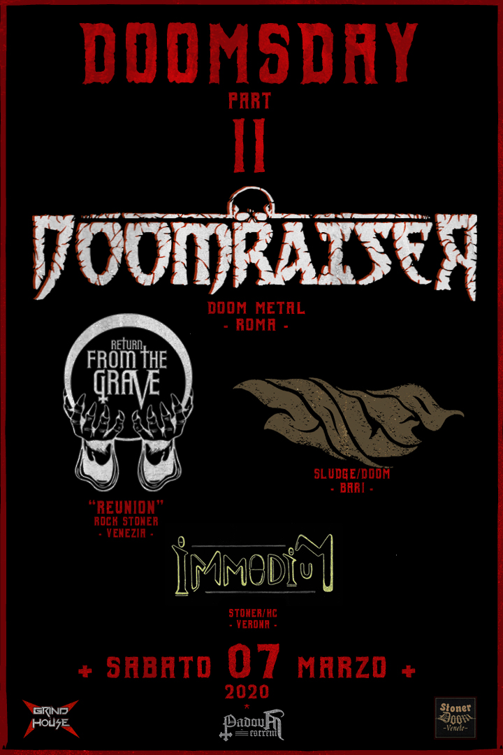 PADOVA ESTREMA PRESENTA: DOOMSDAY PARTE II – SABATO 7 MARZO – Grind ...